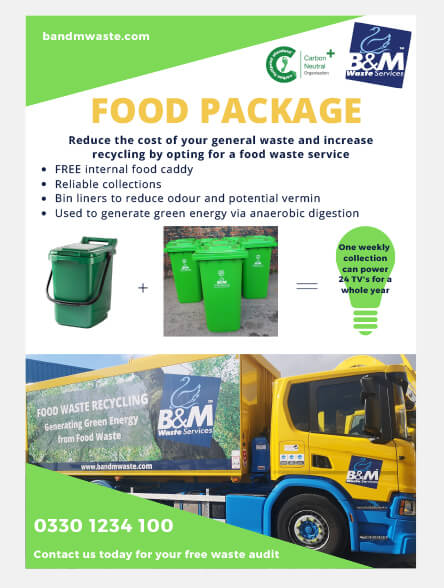 Food Waste Flyer | B&M Waste Services