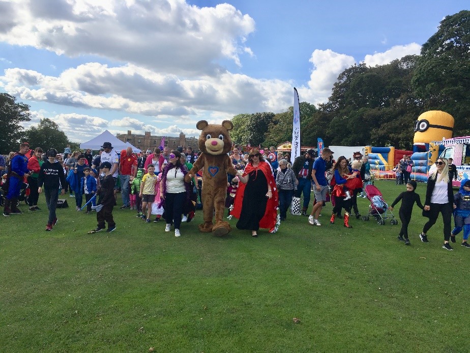 Superhero Walk Success with Children’s Heart Surgery Fund