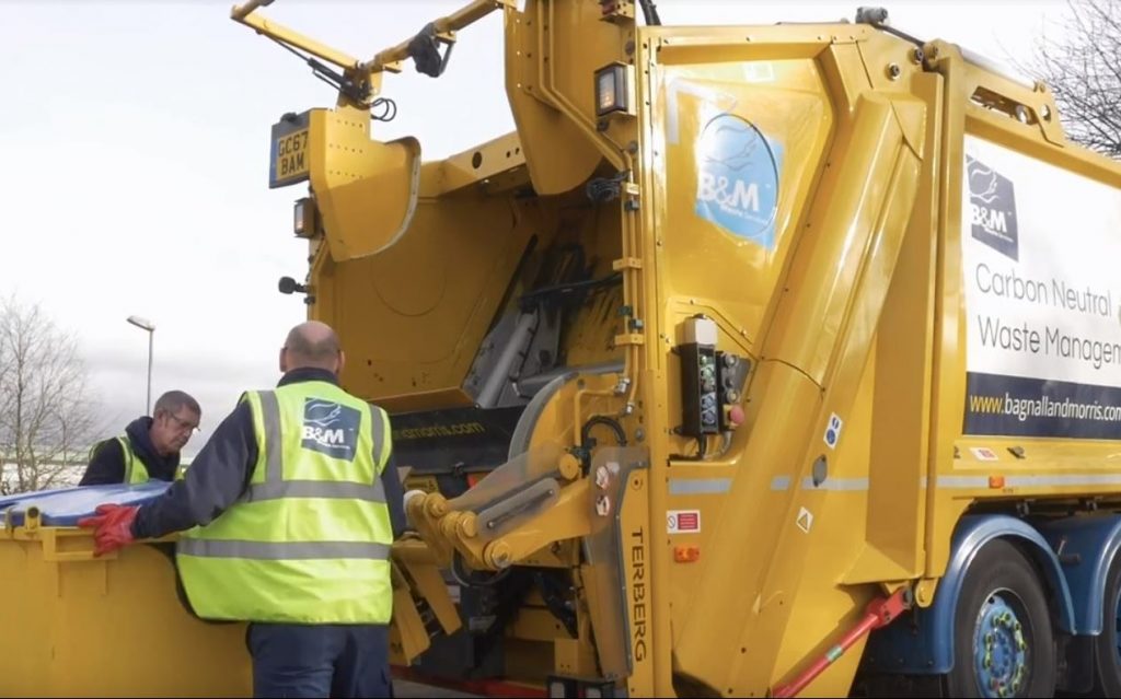 Electric Bin lift technology reduces noise and CO2 of B&M Waste ...