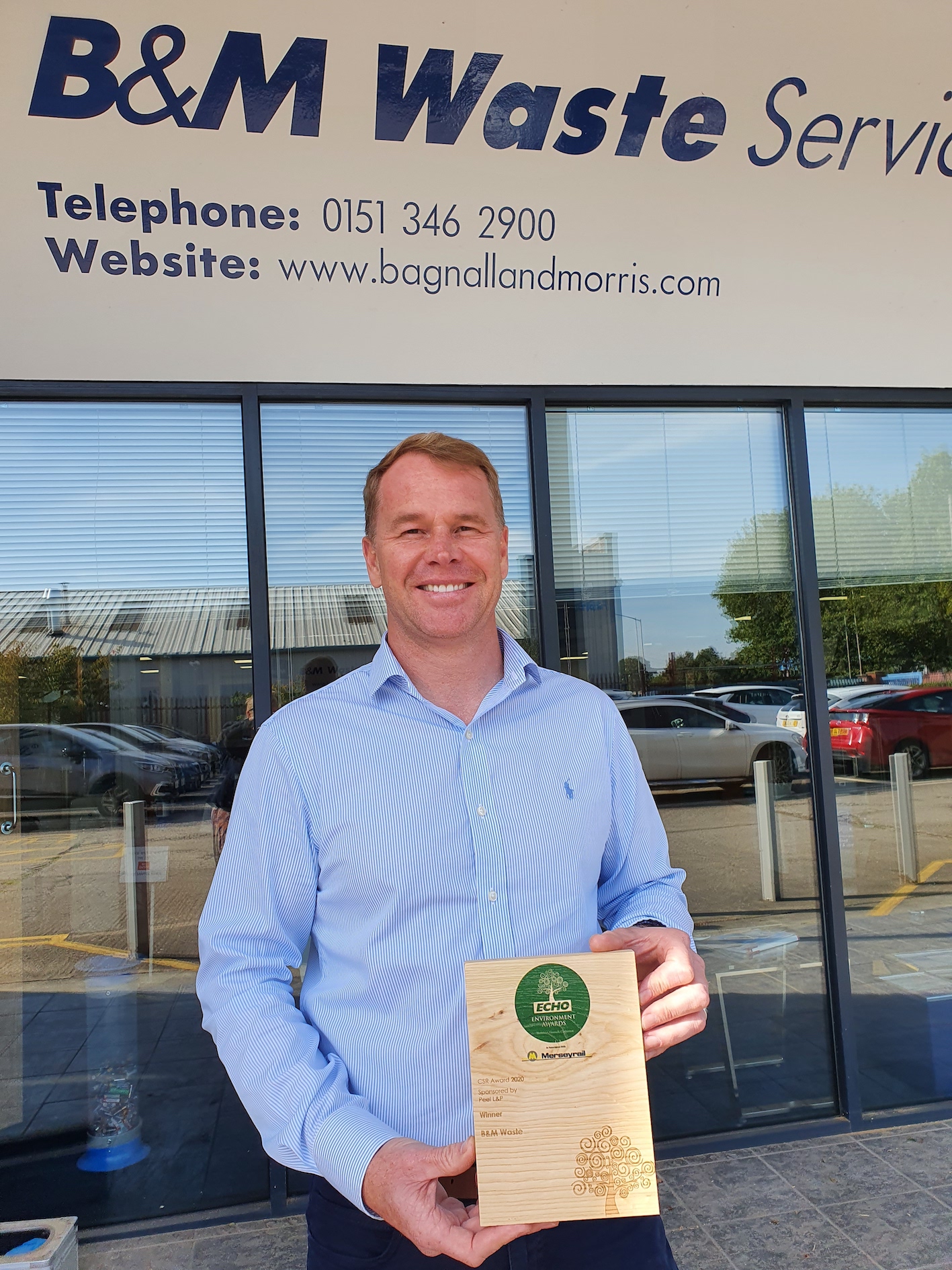 B&M Waste Winners of CSR Award at the Echo Environment Awards - Bagnall ...
